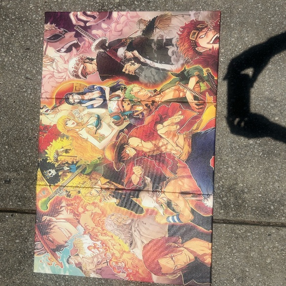 Art | Anime Poster One Piece Print On Canvas Painting Wall Art For ...